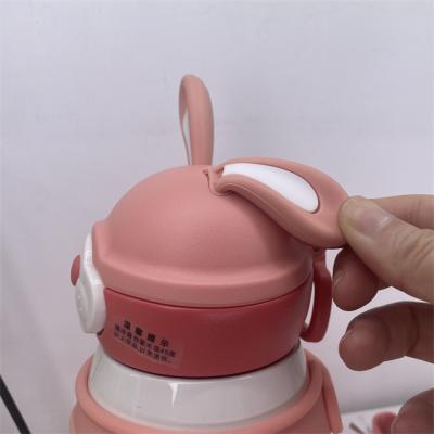 Chine 442Un flacon à vide en acier inoxydable de 3 g avec une ceinture de cochon à oreilles. à vendre