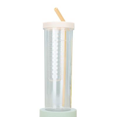 Κίνα 800 ml πλαστικό εξωτερικά αθλήματα άχυρο χυμό μπουκάλι πόσιμου νερού κύπελλο με προσαρμοσμένο λογότυπο προς πώληση