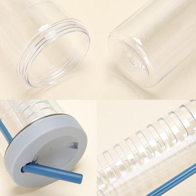 Κίνα 800 ml πλαστικό εξωτερικά αθλήματα άχυρο χυμό μπουκάλι πόσιμου νερού κύπελλο με προσαρμοσμένο λογότυπο προς πώληση
