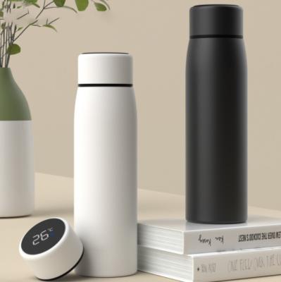 Chine Affichage de température LED portable 380 ml Bouteille intelligente pour les voyages en plein air Camping Randonnée à vendre