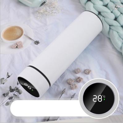 Chine Thermos personnalisé avec couvercle en acier inoxydable bouteille d'eau LED avec affichage de température à vendre