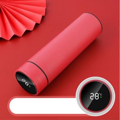 Chine Thermos personnalisé avec couvercle en acier inoxydable bouteille d'eau LED avec affichage de température à vendre