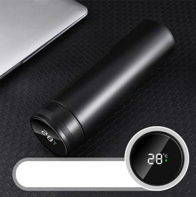 Chine Thermos personnalisé avec couvercle en acier inoxydable bouteille d'eau LED avec affichage de température à vendre
