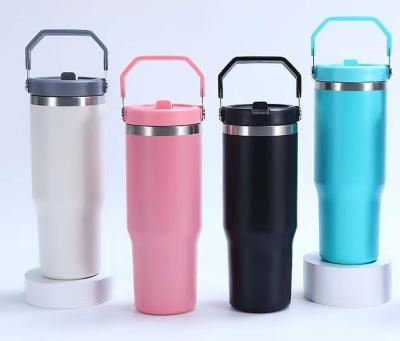 Chine 30oz 304 Thermos à vide en acier inoxydable Bouteille colorée personnalisée Logo Voyage tasse de café bouteille réutilisable à vendre
