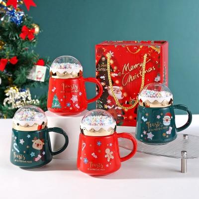 Chine Une tasse en céramique de 400 ml, idéale pour les cadeaux de Noël. à vendre