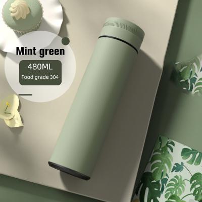Chine Coupe thermos isolée sous vide à LED à couleur solide, affichage de température à vendre