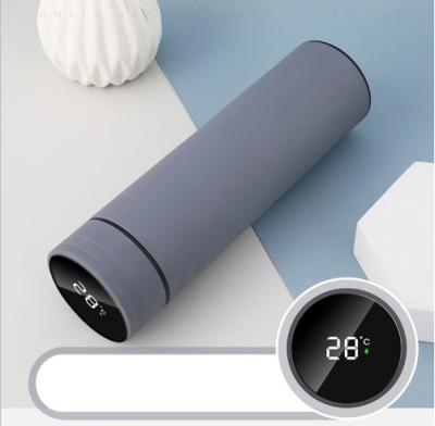 Chine Bouteille d'eau en acier inoxydable pour la production de flacons sous vide et affichage de température à LED de 500 ml à vendre