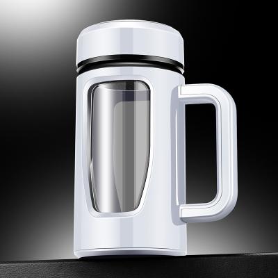 중국 여행 및 야외 활동용 580Ml 맑은 유리 음료수 병 판매용
