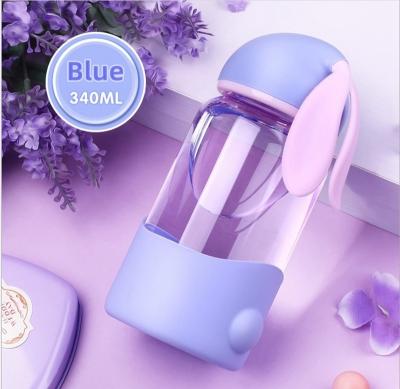 중국 일상 생활 가정 어린이 340ML 용량 및 사용자 지정 로고와 함께 귀여운 토끼 귀 컵 판매용