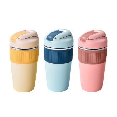 Chine 316 en acier inoxydable Cute Travel Mug Café isolé Tumbler Vacuum Coupe thermique avec paille à vendre
