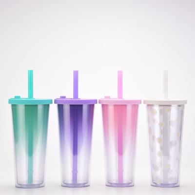 Κίνα Πλαστικό Tumbler επαναχρησιμοποιήσιμα ποτήρια Boba τέλεια για το σπίτι εστιατόριο μπαρ ξενοδοχείο και γάμος ανάγκες προς πώληση