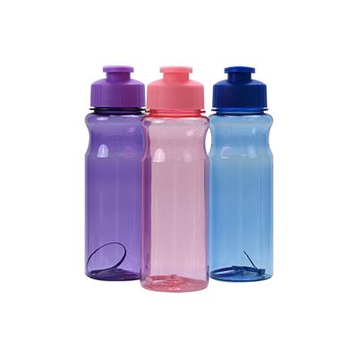 Chine Bouteilles d'eau en plastique de fitness d'été simples et fraîches avec couvercle pour tasses de sport de grande capacité à vendre