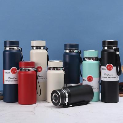 Κίνα Κλασικό σχεδιασμό Custom Logo 1000ml Απομονωμένα μπουκάλια θερμότητας για αθλητικούς καφέδες προς πώληση