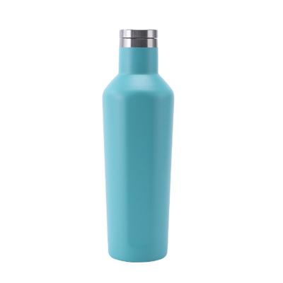 Κίνα 500 ml φιάλη θερμότητας από ανοξείδωτο χάλυβα χρώμα κλίσης ταξίδι αθλητικά ποτήρια νερού με κάλυμμα προς πώληση