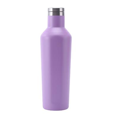 Κίνα 500 ml φιάλη θερμότητας από ανοξείδωτο χάλυβα χρώμα κλίσης ταξίδι αθλητικά ποτήρια νερού με κάλυμμα προς πώληση