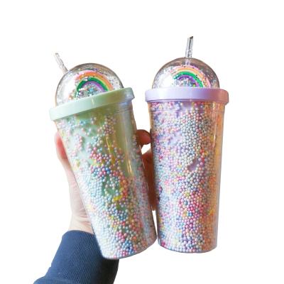 Chine Performance d'isolation thermique 550 ml Glitter clair sans BPA à vendre