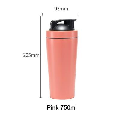 중국 야외 활동 열 절연 750ML 스테인리스 스틸 물컵 혼합 공 판매용
