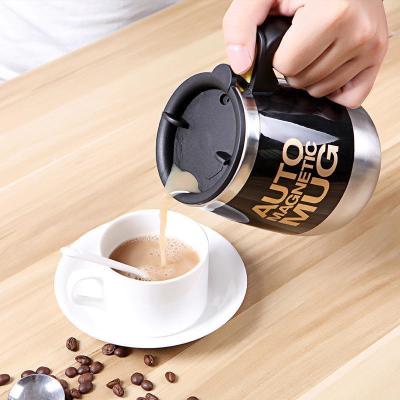 Chine Coupe de café électrique magnétique auto-agitant en acier inoxydable à vendre