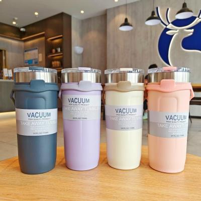 Chine Tout-en-un 710ML double paroi personnalisé Logo Café Tumbler Parfait pour votre entreprise à vendre