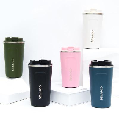 중국 LID 12/17oz 이중 벽 18/8 테르모스 커피 진공 단열 여행 스테인레스 스틸 커피 머그 판매용