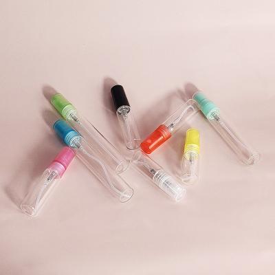 China Small 2ml 3ml Gift Glass Perfume Sample Tester Bottle Perfume Spray Glass Vial Bottle for sale