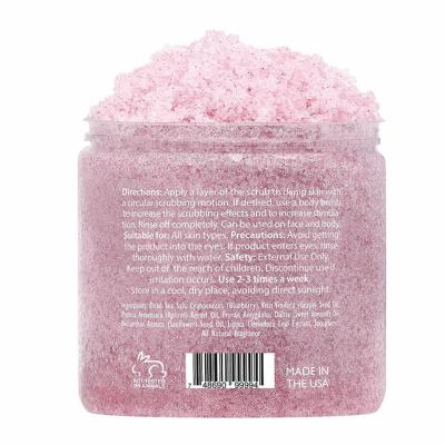 Chine Le corps de soins de la peau de myrtille frottent, détoxifiant le corps d'allégement frottent l'ajustement toute la peau à vendre