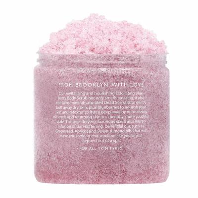 Chine Le corps de soins de la peau de myrtille frottent, détoxifiant le corps d'allégement frottent l'ajustement toute la peau à vendre