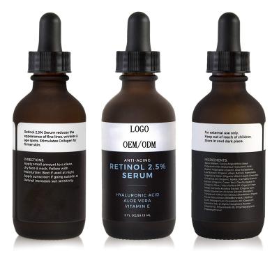 Chine sérum organique du visage 20ml avec le sérum anti-vieillissement d'acide hyaluronique/rétinol à vendre