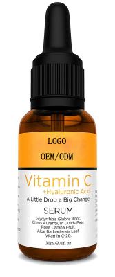 Chine Le sérum organique de vitamine C pour le visage avec de l'acide hyaluronique éliminent ces lignes fines et taches brunes à vendre