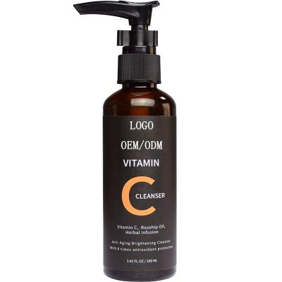 Chine Lavage anti-vieillissement/anti naturel de visage de défaut avec la couleur blanche comme le lait de vitamine C à vendre