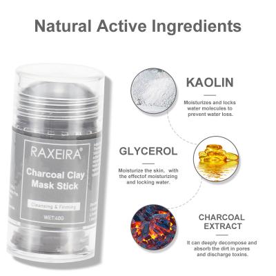 Chine Charbon de bois naturel de éclairage de nettoyage Clay Mask Stick de masque de boue de visage à vendre