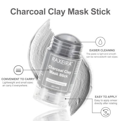 Chine Charbon de bois naturel de éclairage de nettoyage Clay Mask Stick de masque de boue de visage à vendre