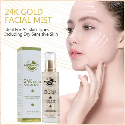 Chine Jet facial de brume de Vegan d'or de l'acide hyaluronique 24K pour tous les types de peau à vendre