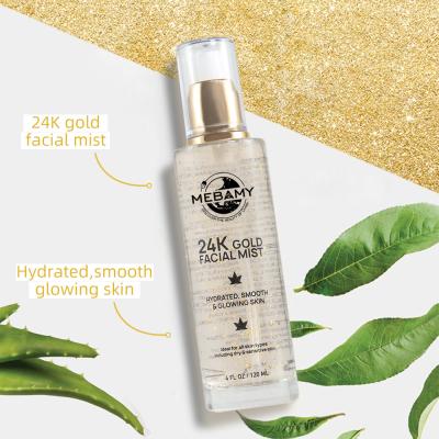 Chine Jet facial de brume de Vegan d'or de l'acide hyaluronique 24K pour tous les types de peau à vendre
