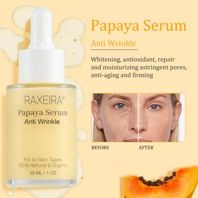 Chine Le sérum organique de visage de papaye avec de l'anti acide de ride hydrate à vendre