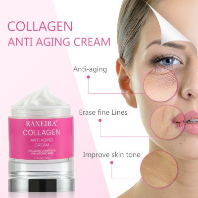 Chine crème hydratante faciale de collagène de crème de visage des soins de la peau 50ml blanchissant à vendre