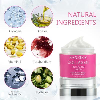 Chine crème hydratante faciale de collagène de crème de visage des soins de la peau 50ml blanchissant à vendre