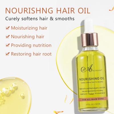 Chine Huile de cheveux nourrissante naturelle de Ginger Root Lavender Massage Moisturizing de graines de ricin de Rosmary de marque de distributeur à vendre