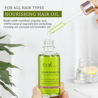Chine Les graines de ricin naturelles de Rosmary de marque de distributeur Ginger Root Jojoba Seed Oil massent hydrater l'huile de cheveux nourrissante à vendre