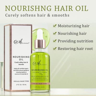Chine Les graines de ricin naturelles de Rosmary de marque de distributeur Ginger Root Jojoba Seed Oil massent hydrater l'huile de cheveux nourrissante à vendre