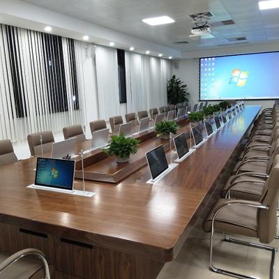 China Professional Conference Motorized Pop up Monitor Hidden Desk Lcd Monitor Lift Mechanism for sale