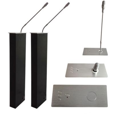 China Conference System Independent Goose-type Motorized Pop up Microphone Lift Meeting Room Audio Conference System Microphone Lift for sale