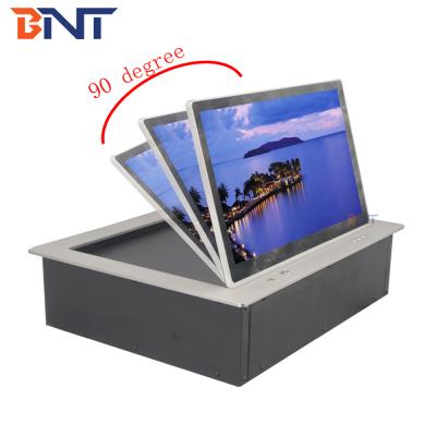 China Intelligent Conference System Electric Flip up Monitor Lift Mechanism With 15.6 Inch Touch Screen for sale