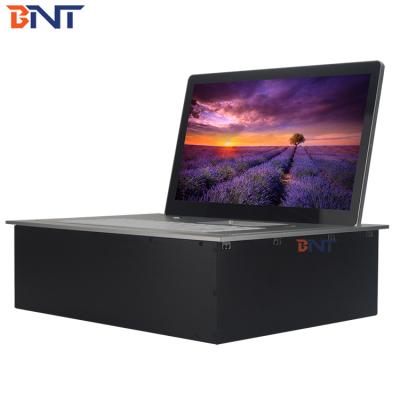 China BNT New Product 120 Degree Flip up Angle Supply Keyboard and Mouse Flip up Motorized Monitor Lift for sale