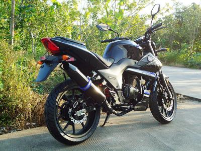 Chine L'air a refroidi la moto simple haute puissance de cylindre des motos 250cc avec des signaux lumineux à vendre