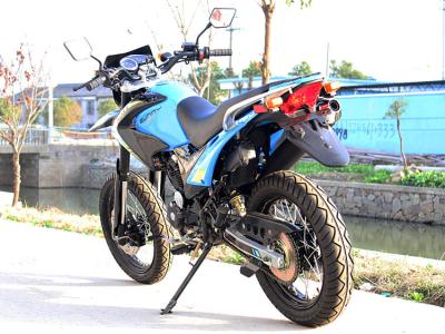 Chine 250cc choisissent la moto de vélo de saleté refroidie par air de course du cylindre 4 avec la commande à chaînes à vendre
