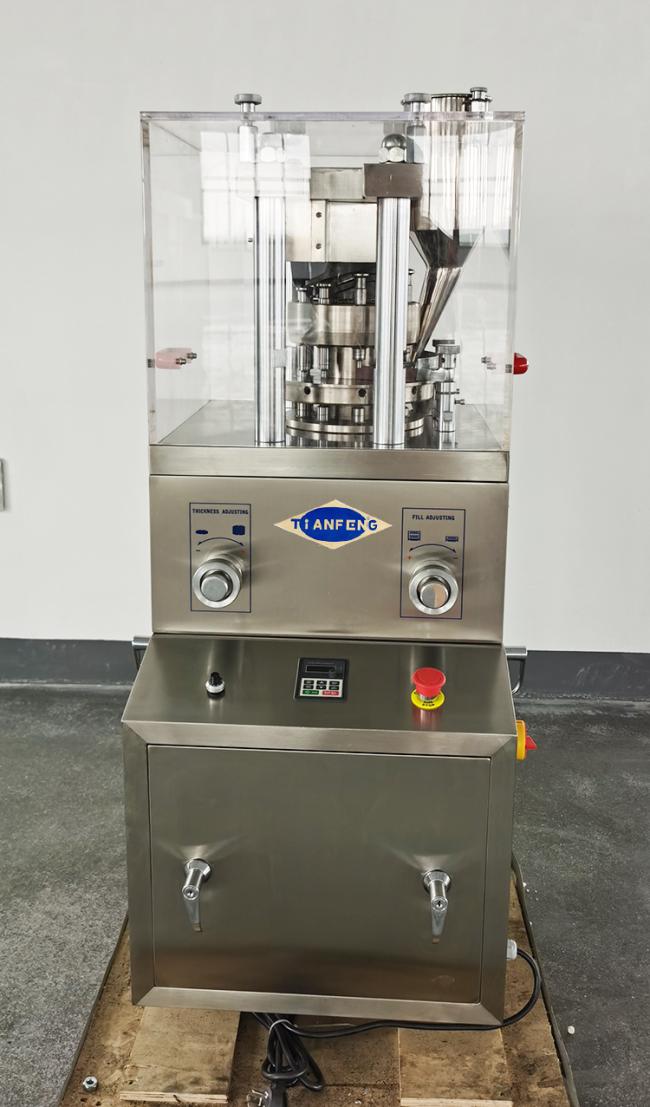 ZPE9 EU D Tooling rotary Tablet Press Machine For Lab 12600pcs/Hour 2.2KW