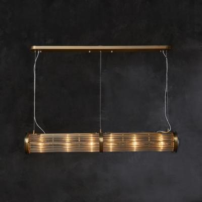 China Newton Rectangular Pendant Bronze Finish with Ajustable Chain/Rod for sale