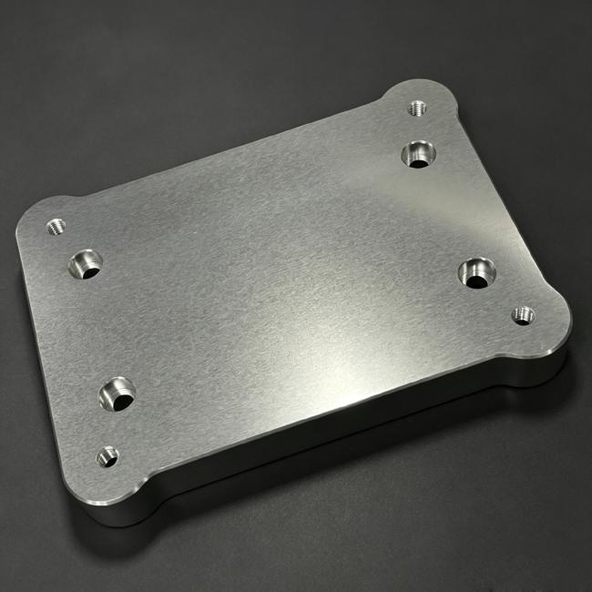 Complete assembly showing shifter base plate ready for installation