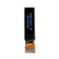 Quality 0.69 Inch Pmoled Screen For Smart Bracelet Resolution 96*16 Pixels With I2C Interface for sale